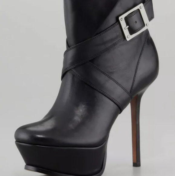 Rachel Zoe | Shoes | Rachel Zoe Michelle Vachetta Black Leather Boots ...